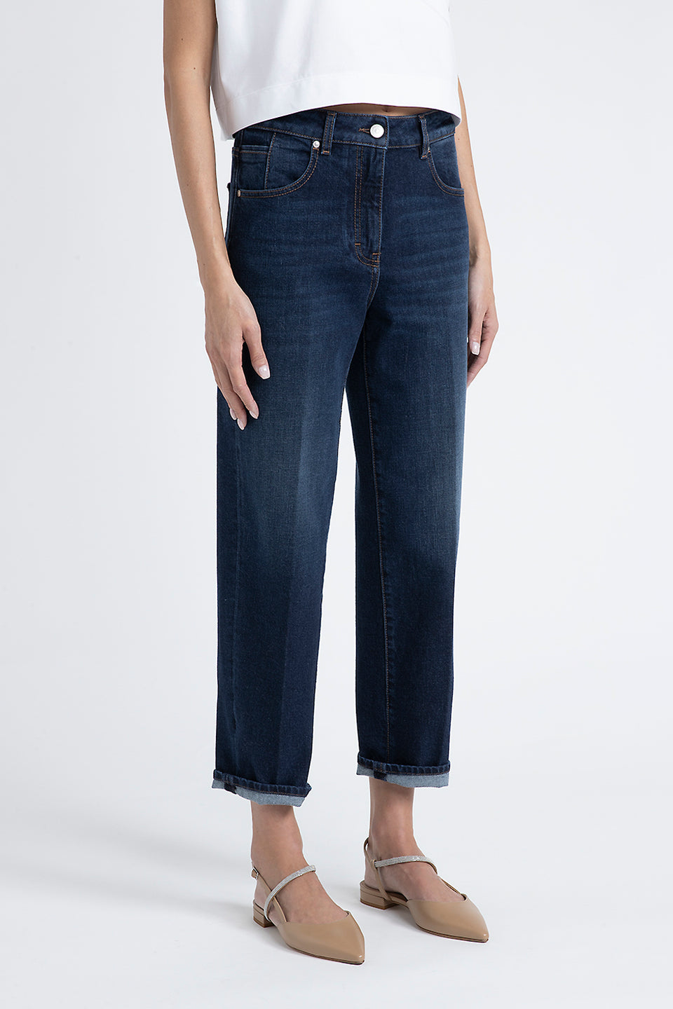 Women's Denim: jackets and jeans Made in Italy | Peserico | Peserico US